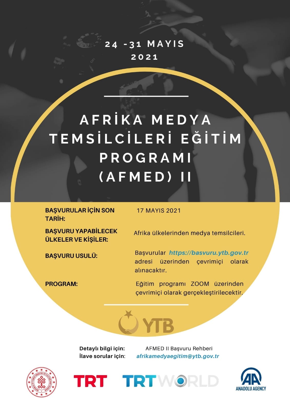 Afrika Medya Temsilcileri Eğitim Programı II (AFMED II)