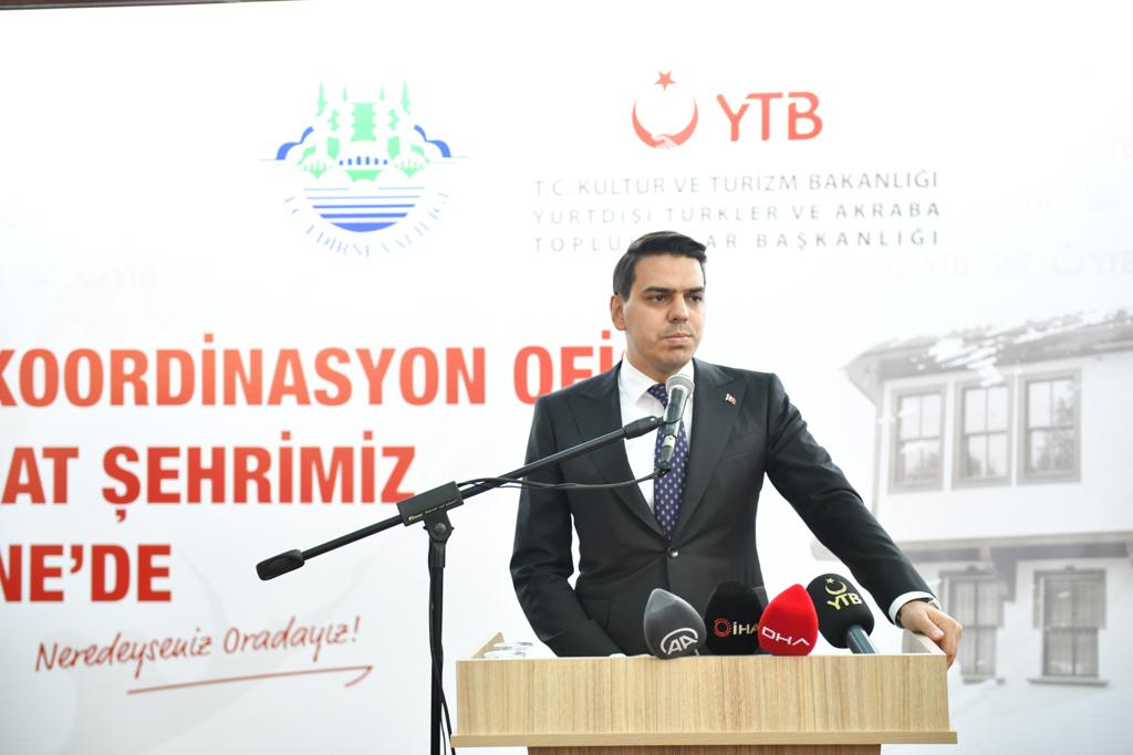 YTB Edirne Koordinasyon Ofisi’nin Açılışı Gerçekleştirildi